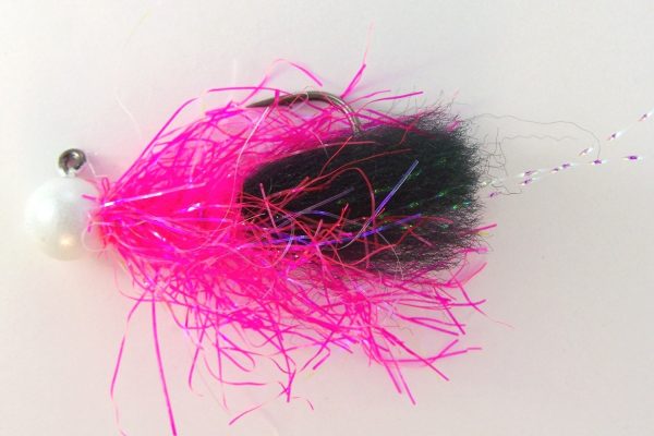 UV Krusty Steelhead Jig - Hot Pink & White - Pacific NW Tackle Company