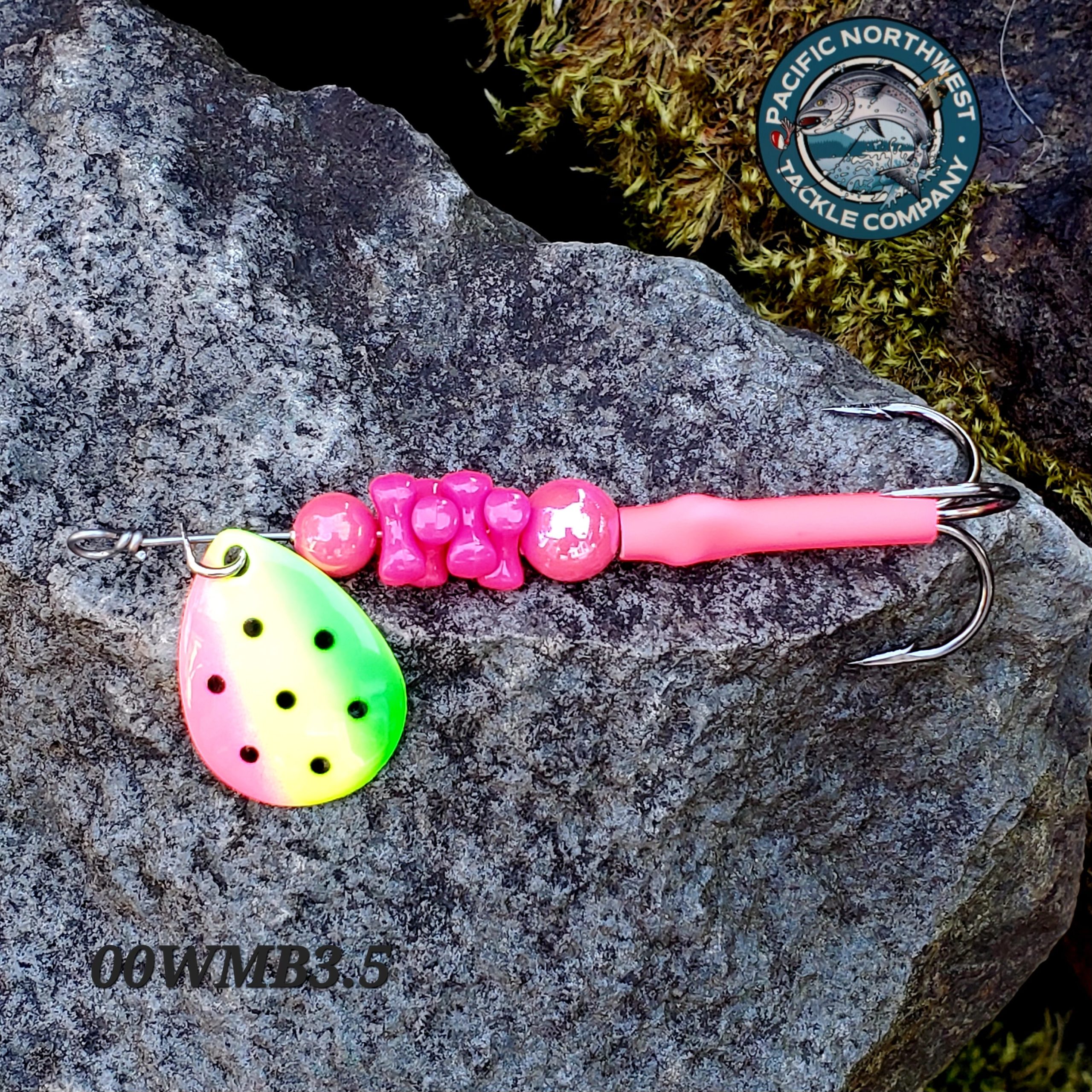 NW Tackle 101 Salmon Killer Spinner – Watermelon (Brass) – 3.5″ Blade ...